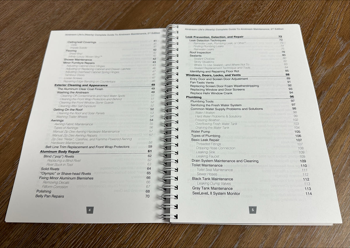 The (nearly) Complete Guide to Airstream Maintenance – Airstream Club ...